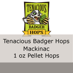 Mackinac Pellet Hops 1 oz (Tenacious Badger Hops) – Wine and Hop Shop